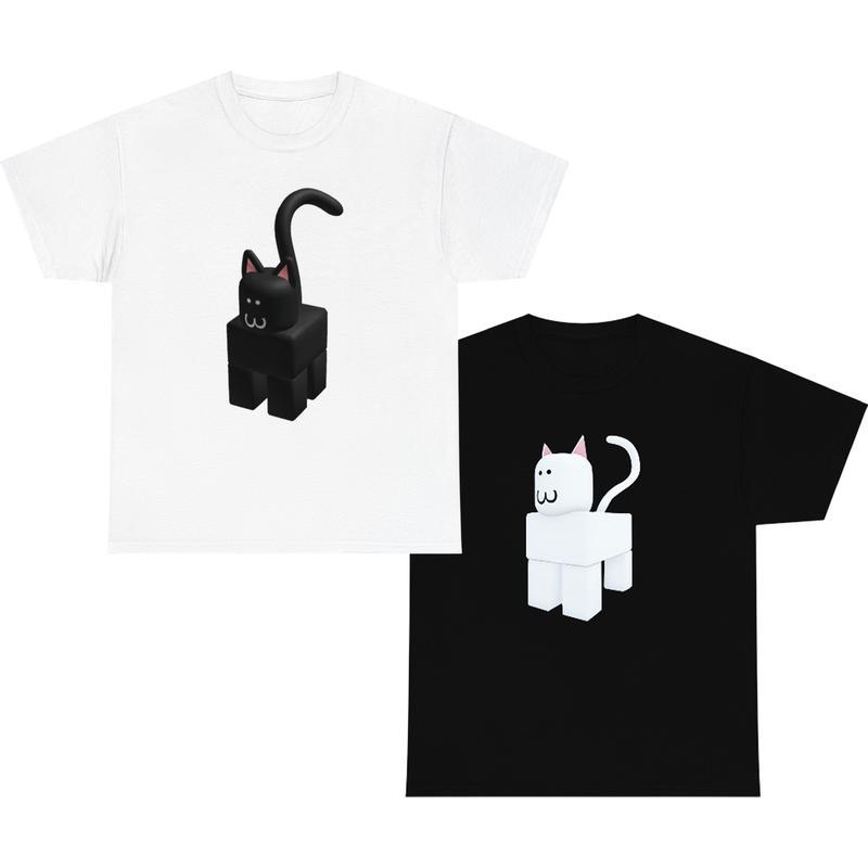 Roblox Cat shirt and Kitten Outfit Collection เสื้อยืดเกมเมอร์ roblox ...
