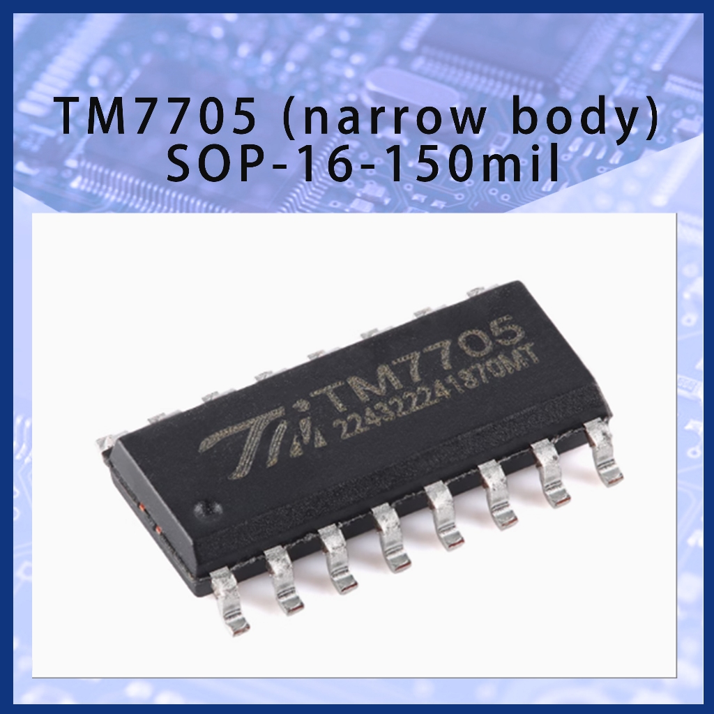 TM7705 (ตัวแคบ) SOP-16-150mil ชิปแปลง A/D 16 บิตอะนาล็อกเป็นตัวแปลงดิจิตอล | Shopee Thailand