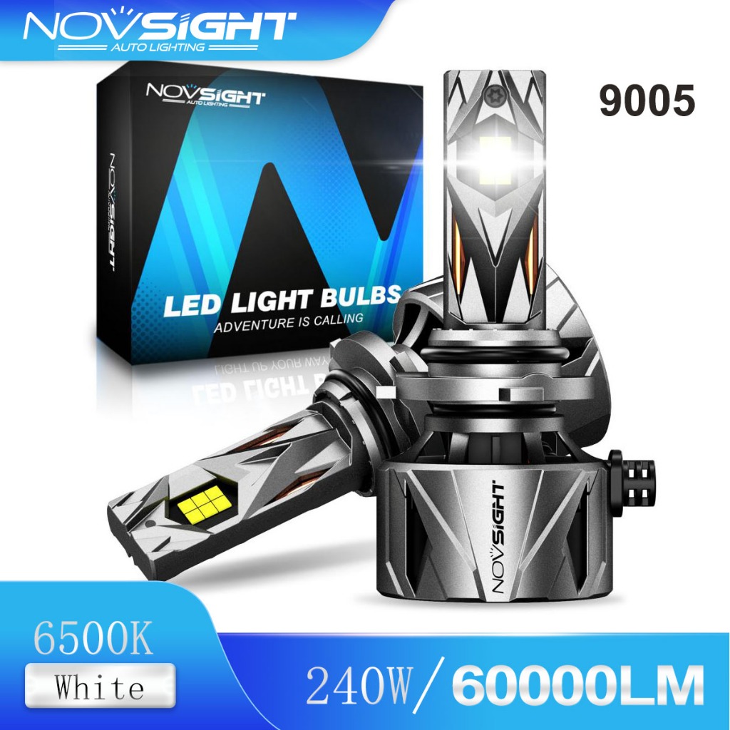 Novsight ความสว่างสูง series N97 ไฟหน้ารถ LED 9005 9006 240W 60000LM ...