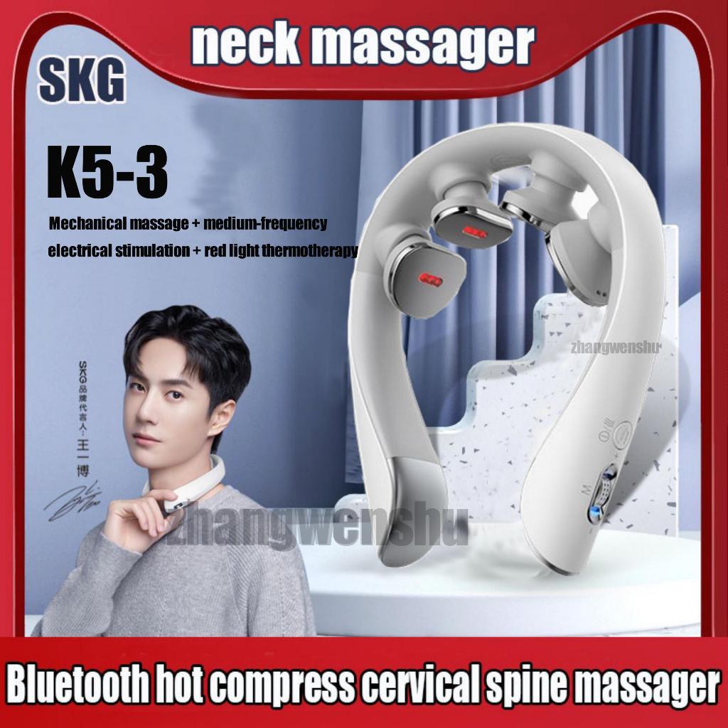 SKG K5-3 เครื่องนวดปากมดลูกกระดูกสันหลังนวดคอป้องกันคอบรรเทาความเมื่อยล้ารุ่นเรือธง | Shopee ...