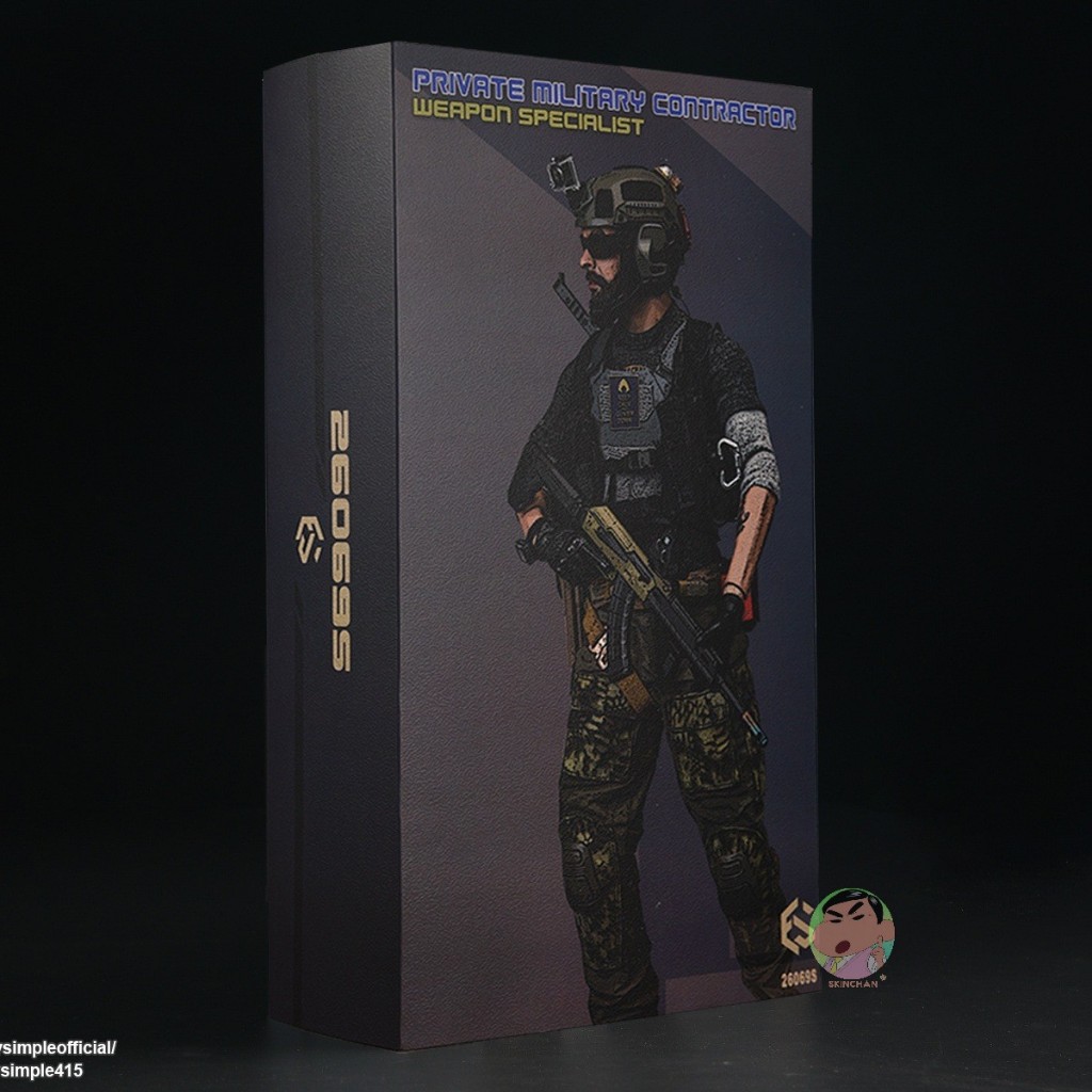 Easy&Simple ES 26069S Private Military Contractor Weapon Specialist ...