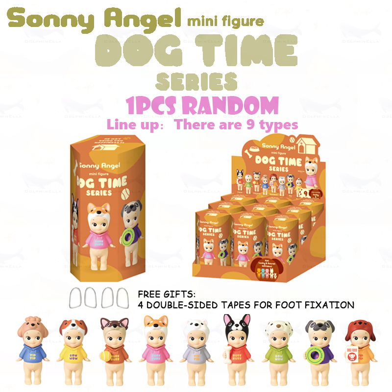 1 ชิ้นสุ่ม Sonny Angel Dog Time Series มินิฟิกเกอร์ Series กล่องตาบอด ...
