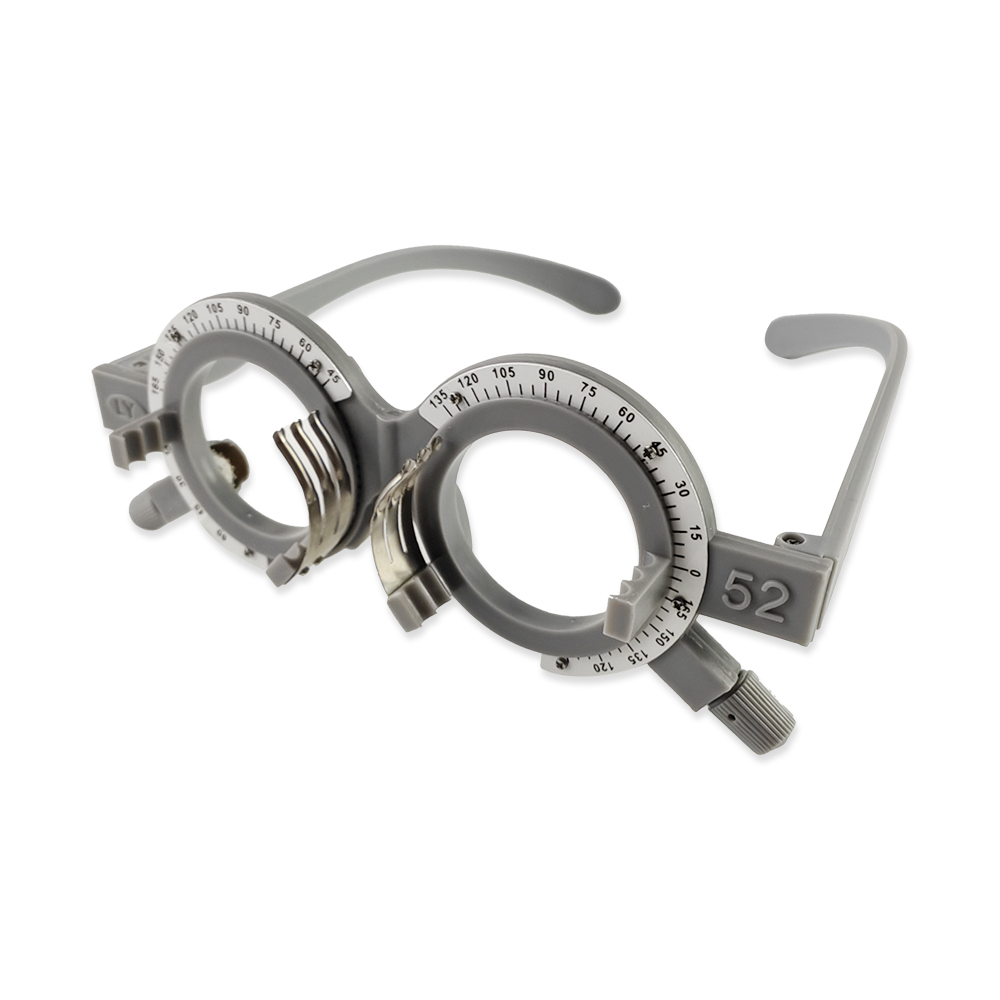 PD52-70 เศรษฐศาสตร์ Optometry Fixed PD Trial Frame Optical Trial Lens ...