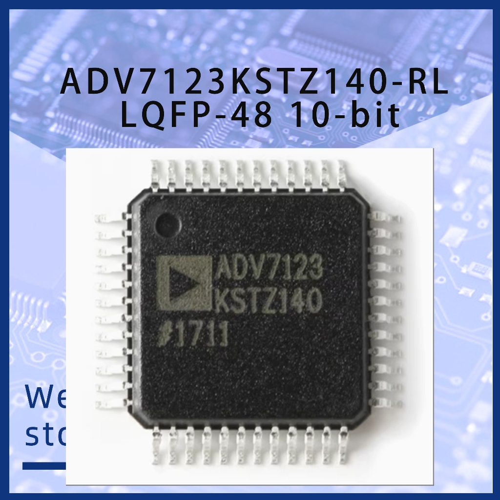 ADV7123KSTZ140-RL LQFP-48 ชิป DAC วิดีโอความเร็วสูง 10 บิต | Shopee ...