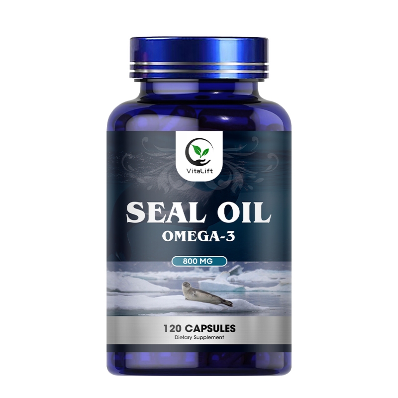 VitaLift Omega 3 Seal Oil Capsules พร้อม EPA DPA DHA ช่วยรองรับสมอง ...