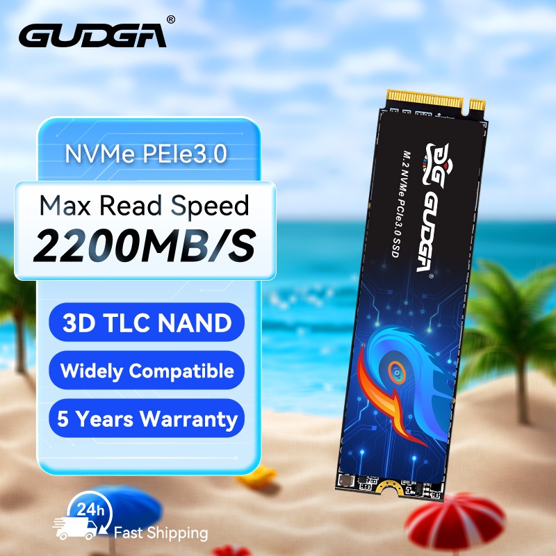 Gudga M.2 NVMe SSD 128GB 256GB 512GB 1TB SSD Solid State Drive M2 SSD M.2 NVMe PCIE Gen3.0X4 SSD ...