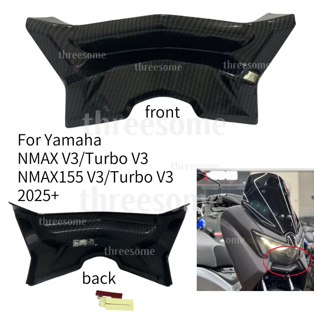 ด้านหน้า Beak รถจักรยานยนต์ล้อ Fender Nose Extension สําหรับ 2025 ...
