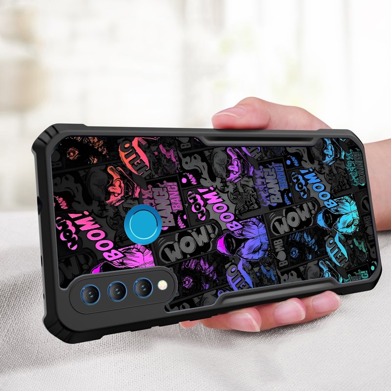 หล่อ Cool Graffiti Boom เคสโทรศัพท์การ์ตูน ASUS Zenfone Max Pro M2 ...