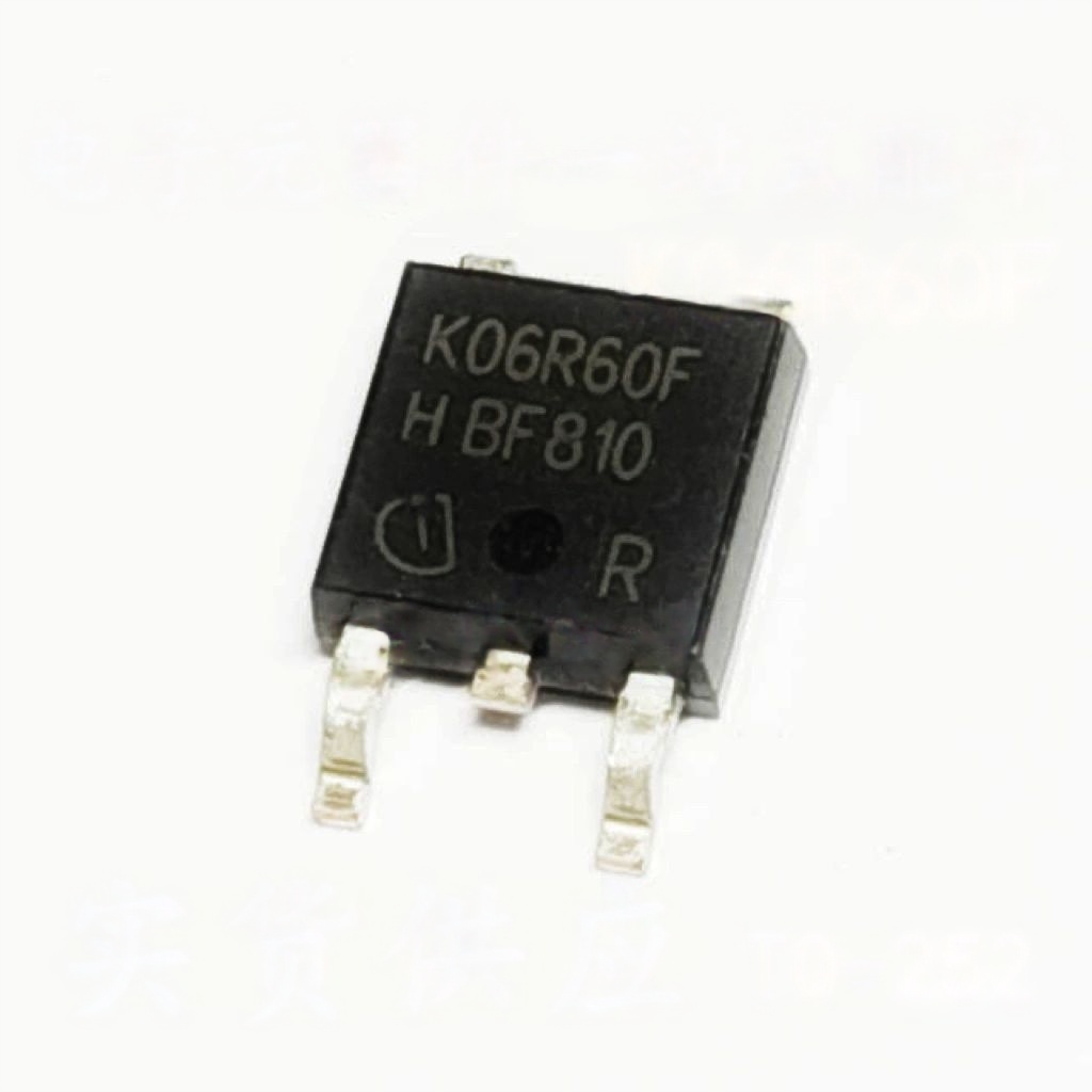 ((1 ชิ้น) ชิ้นส่วนอิเล็กทรอนิกส์ IKD06N60RF K06R60F TO-252MOS Field ...