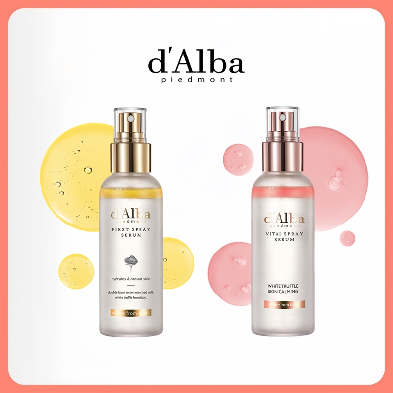 d'Alba First Spray Serum 100ml+Vital Spray Serum 100ml ดัลบา ไวท์ ทรัฟ ...