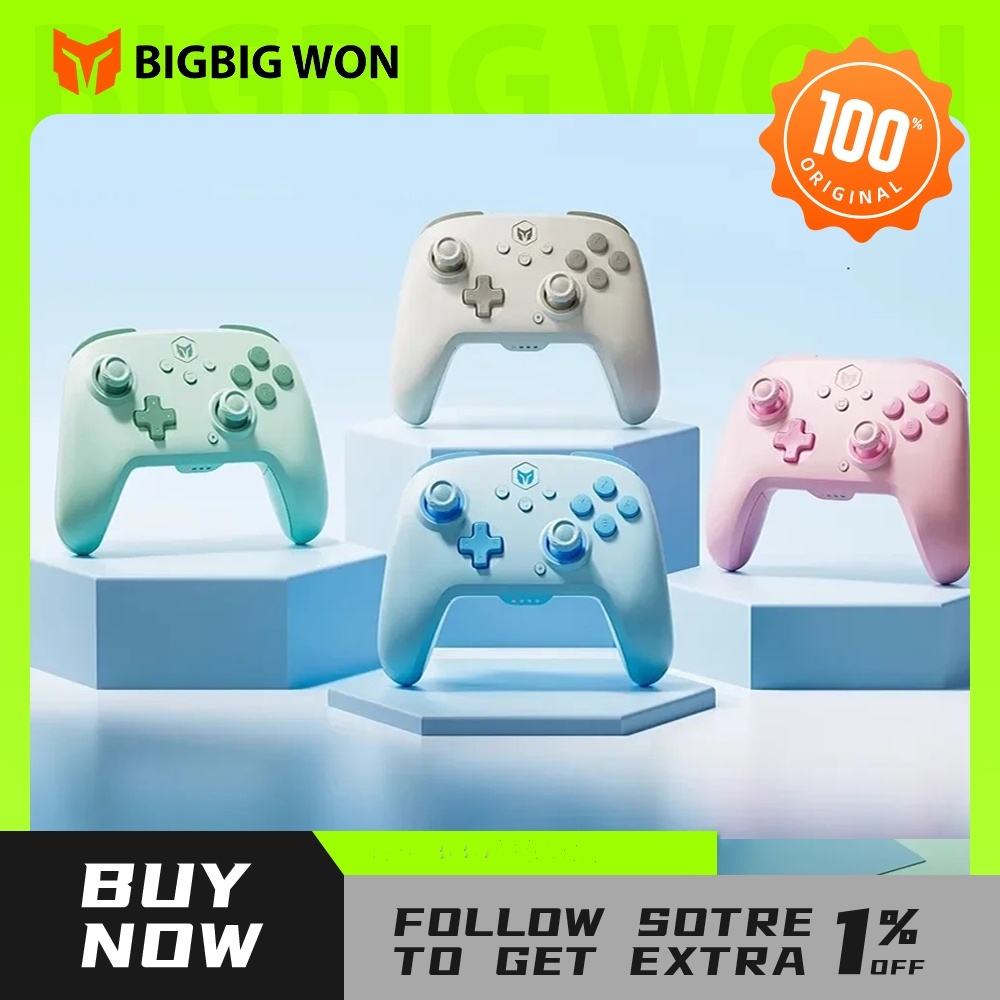 BIGBIG WON CHOCO Switch คอนโทรลเลอร์เล่นเกมไร้สาย APP การควบคุมแบบเรียลไทม์รองรับ NFC Native ...