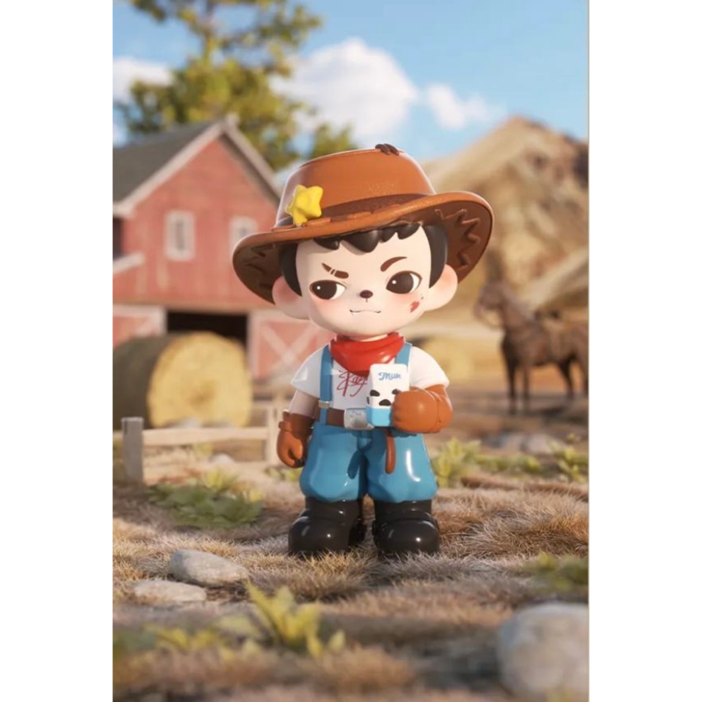 TNT SPACE Rayan Wilderness Cowboy Limited อินเทรนด์เล่นฟิกเกอร์ Big ...