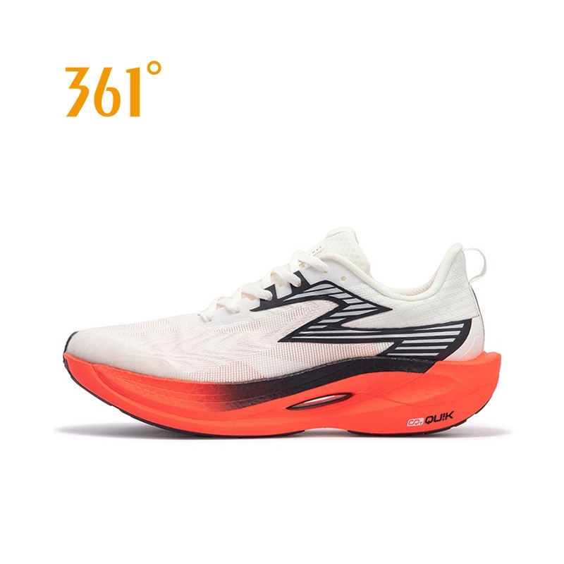 361 Degrees Flame 2 Et ผู้ชายผู้หญิงรองเท้าวิ่ง Shock-Absorbing Racing ...