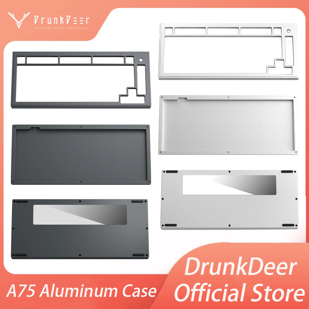 DrunkDeer The Aluminium case สําหรับ A75(เฉพาะเคส), คีย์บอร์ด DIY ของคุณ dream, Unleash Your ...