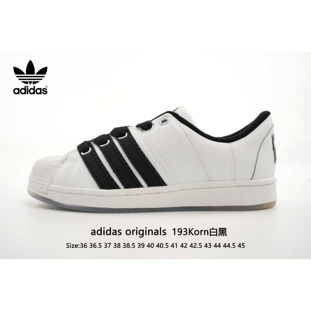 ADIDAS SUPERSTAR Classic Shellhead Series 193Korn สีขาว/ดํา | Shopee ...