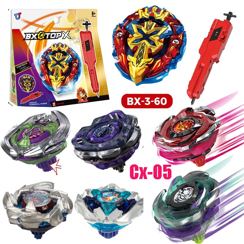 Beyblad X BX-3-60 Xeno Xcalibur Beyblad X Spinning Top UX-09 Samurai Saber CX-01 Dran Brave ของ ...