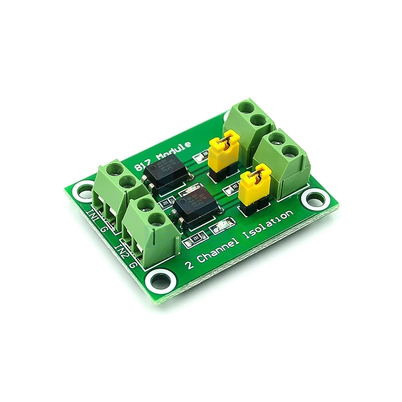 817 Optocoupler 2-Circuit บอร์ดแยกแรงดันไฟฟ้าควบคุมอะแดปเตอร์โมดูล ...