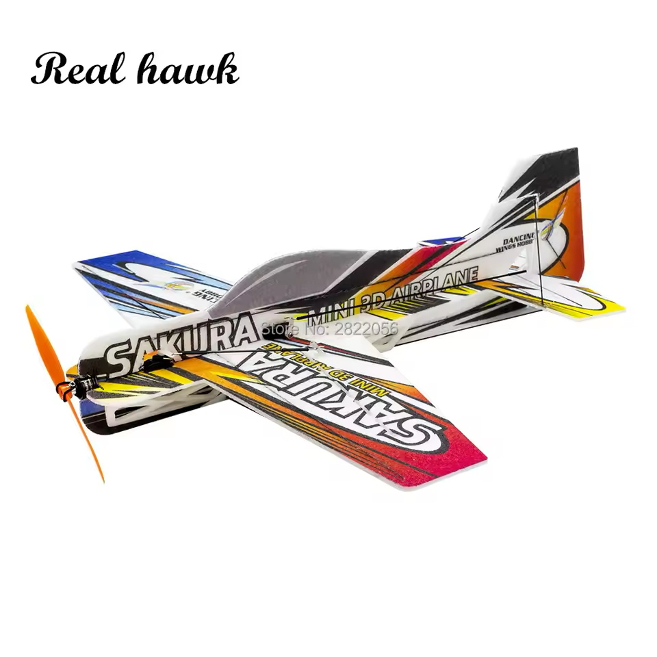Real Hawk PP Magic Board Micro 3D เครื่องบินในร่ม SAKURA Lightest ...