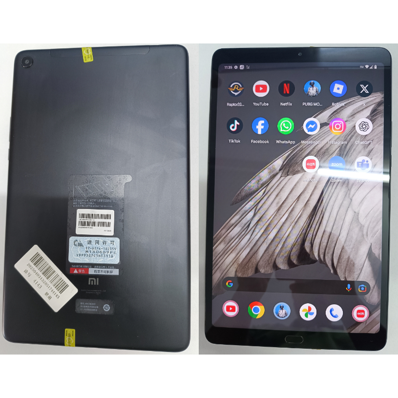 4G Phablet Mi-Pad 4 (PLUS) android อัปเดต 13.0 6000mAh สามารถโทรเป็น ...