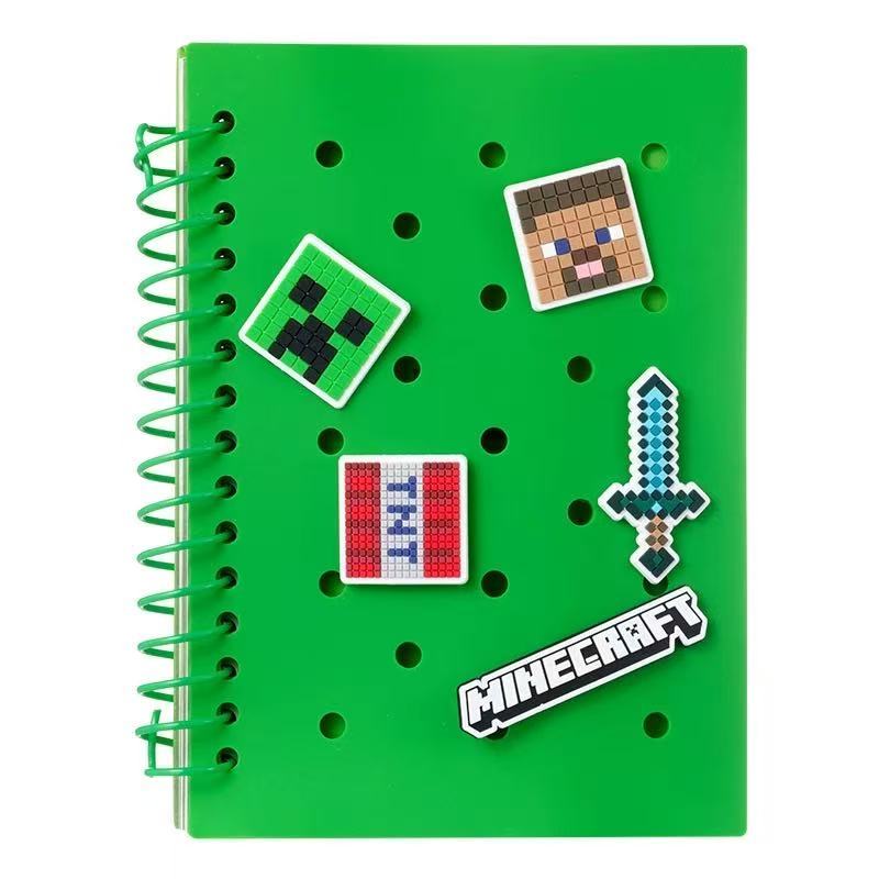 หนังสือคอยล์ Miniso minecraft 80 หน้า | Shopee Thailand