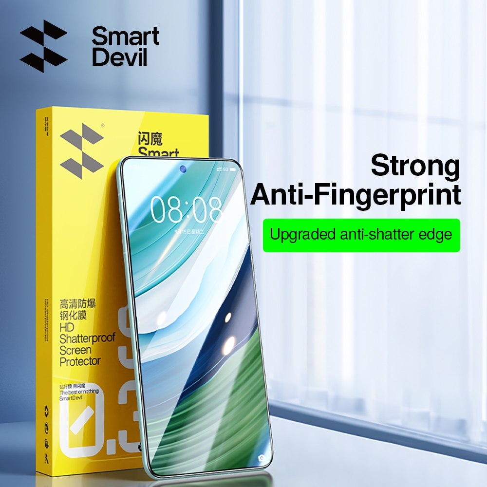 SmartDevil 2.5D กระจกนิรภัยสําหรับ Honor GT/Honor GT Pro HD Anti ลายนิ้วมือ Anti Drop เต็มหน้าจอ ...