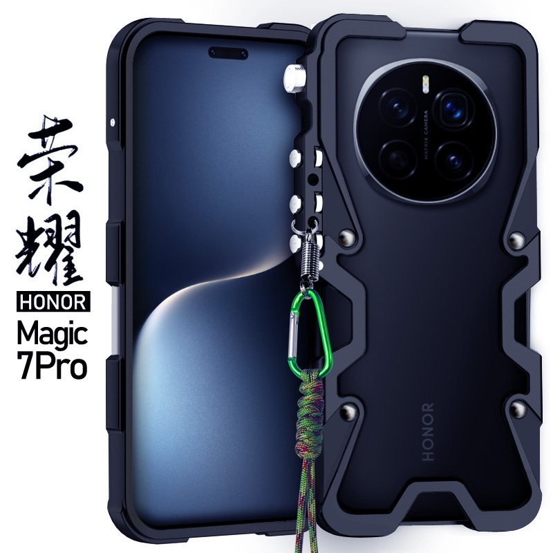 สําหรับ huawei honor x9c magic 7 pro กันชนโลหะอลูมิเนียมกรอบโลหะกันกระแทก Funda สําหรับ magic 7 ...