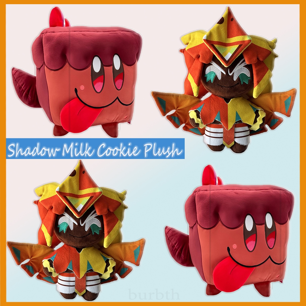จัดส่งในพื้นที่ 🚚Shadow Milk Cookie Plush ตุ๊กตาผ้าขนนุ่มสำหรับติดเกม ...