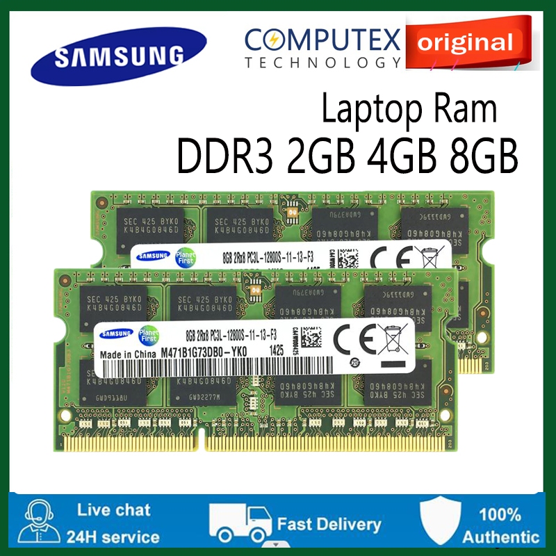 Samsung DDR3 RAM 2GB 4GB 8GB DDR3 1066/1333/1600MHz DDR3L 1600MHz หน่วย ...