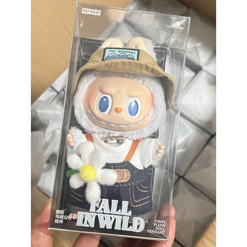 Bubble Mart Spring Wild Labubu รูป MONSTERSLABUBU ตุ๊กตาขนไวนิล ...