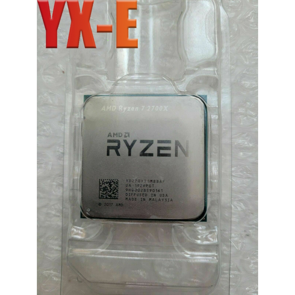YX-E Ryzen 7 2700X AM4 โปรเซสเซอร์ CPU R7-2700X แปด Core 16 ด้ายเดสก์ท็อป 16MB | Shopee Thailand