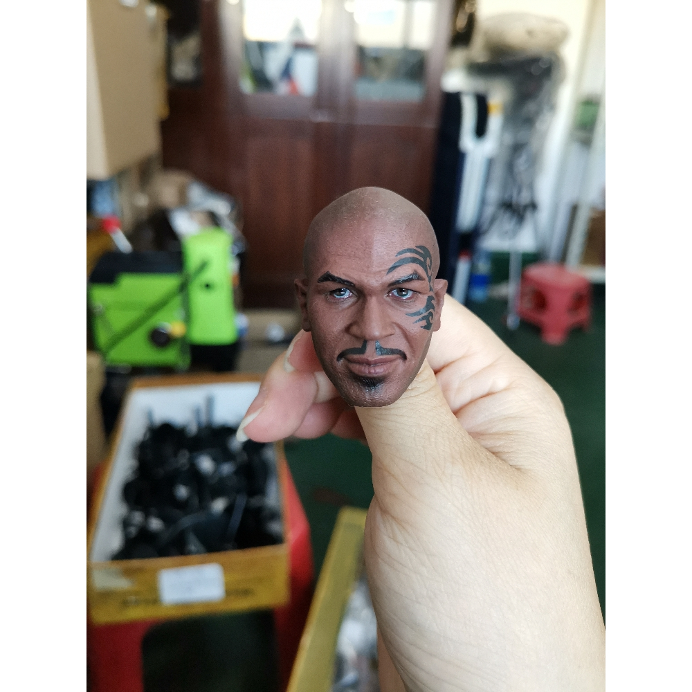 1/6 Scale Boxing Champion Mike Tyson Head Sculpt รุ่น Fit สําหรับ 12 ...