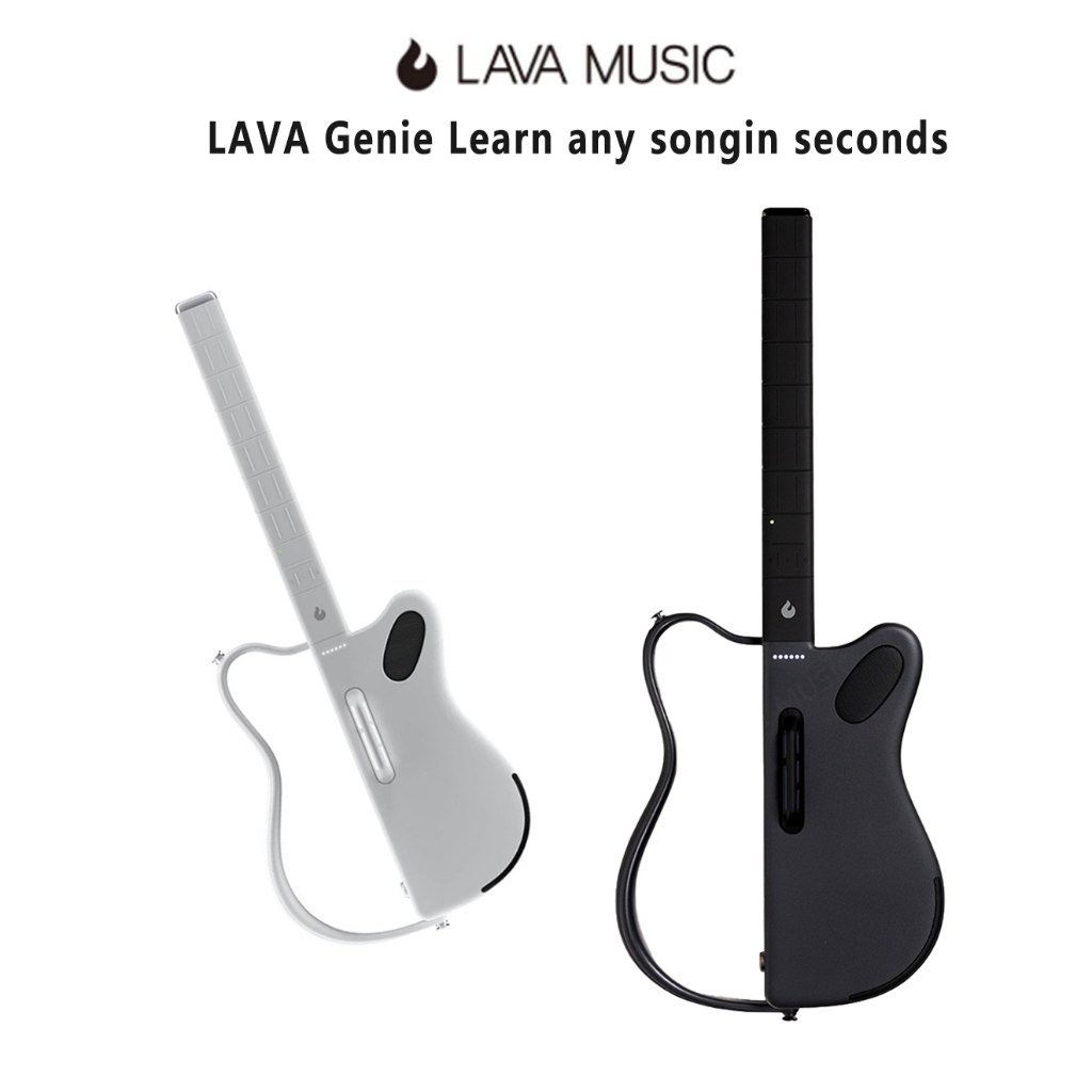 LAVA Genie Smart Guitar กีต้าร์อัจฉริยะ กีต้าร์ไร้สาย แบบพกพา LAVA ...