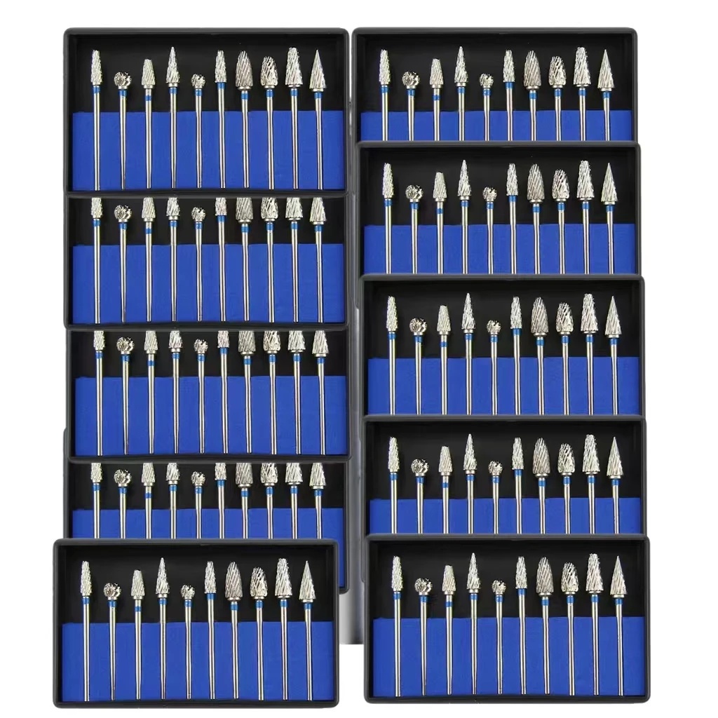 10 ชิ้น/กล่องทันตกรรม Lab ขัด Burs 2.35 มม.เจาะทังสเตนคาร์ไบด์ HP Low ...