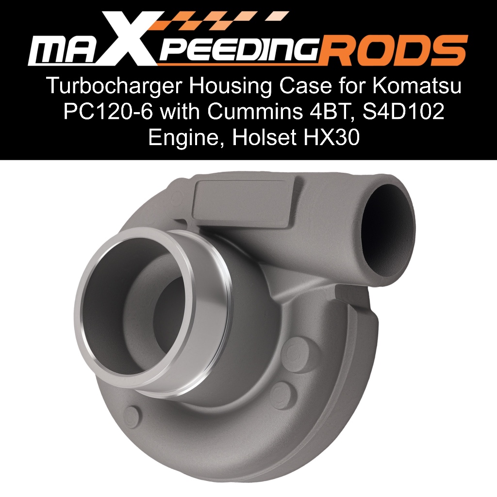 เคสเทอร์โบชาร์จเจอร์ สำหรับ Komatsu PC120-6, เครื่องยนต์ Cummins 4BT ...