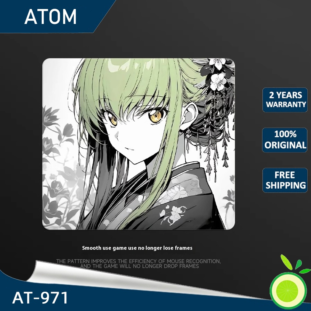ATOM AT-971 Adam Photovlusic Glass Mouse Pad Tempered อัพเกรด Smooth ...