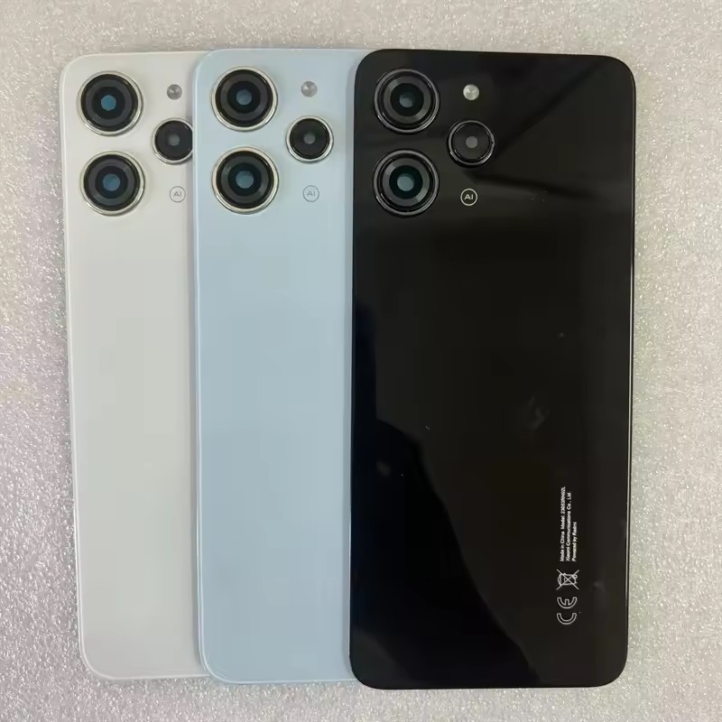 ฝาครอบแบตเตอรี่ด้านหลังประตูสําหรับ Xiaomi Redmi 12 4G 23053RN02A ฝา ...