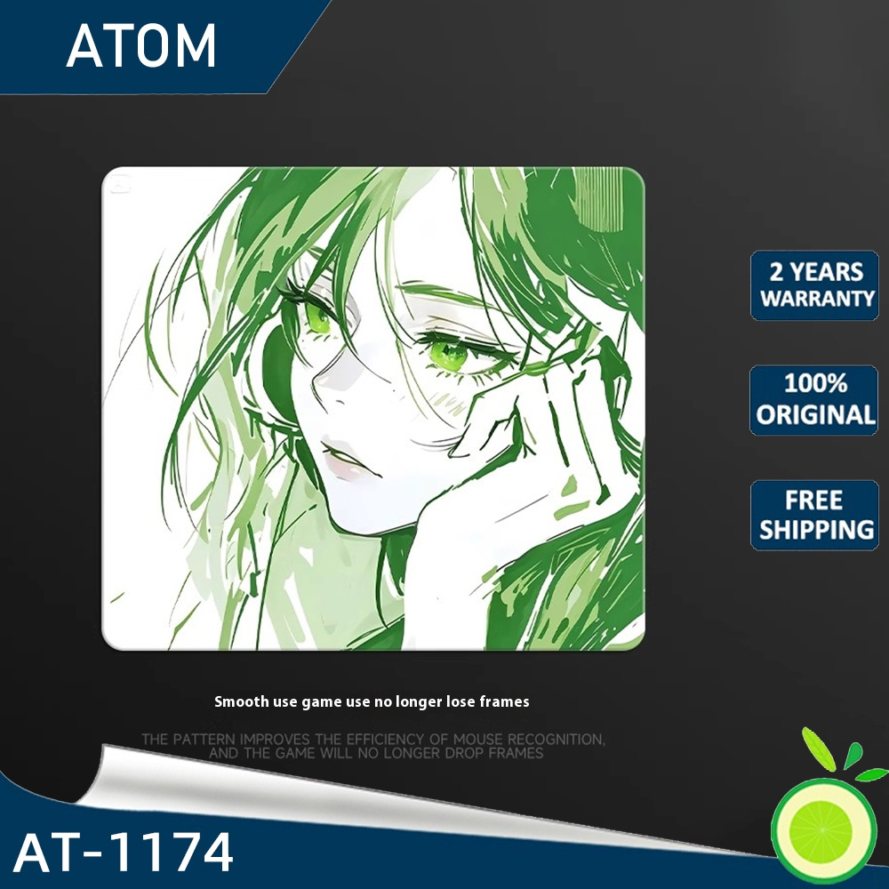 ATOM AT-1174 Adam Photovlusic Glass Mouse Pad Tempered อัพเกรด Smooth ...