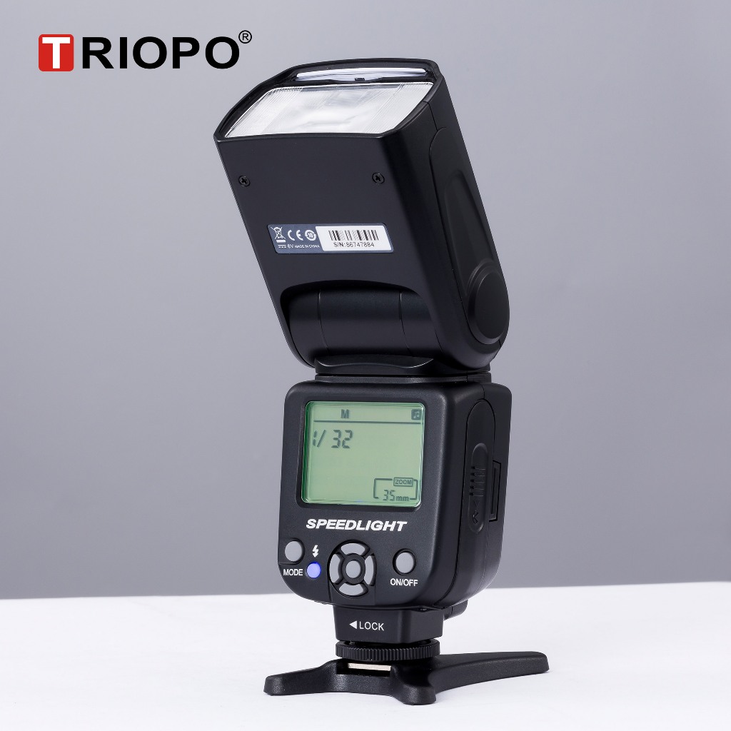 Triopo TR-950II แฟลชไดรฟ์ Speedlite + G4 2.4G การส่งสัญญาณไร้สายสําหรับ ...
