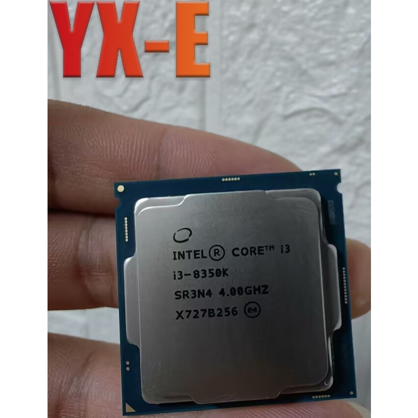 เดสก์ท็อป YX-E 8Th Gen Core i3-8350K LGA1151 CPU โปรเซสเซอร์ Quad Core 4.0 GHz 91W SR3N4 ...
