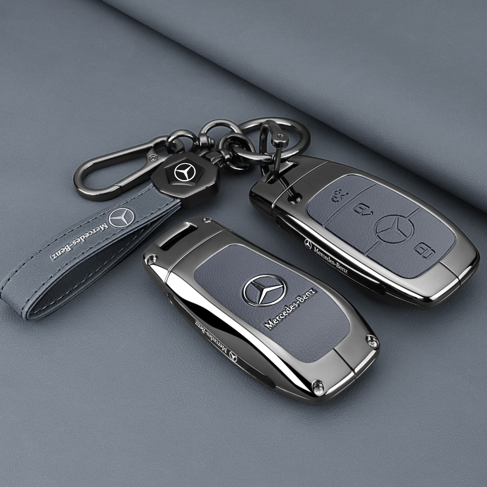 โลหะผสมหนังรถ Remote Key สําหรับ Mercedes Benz ACESG Class GLC CLE CLA ...