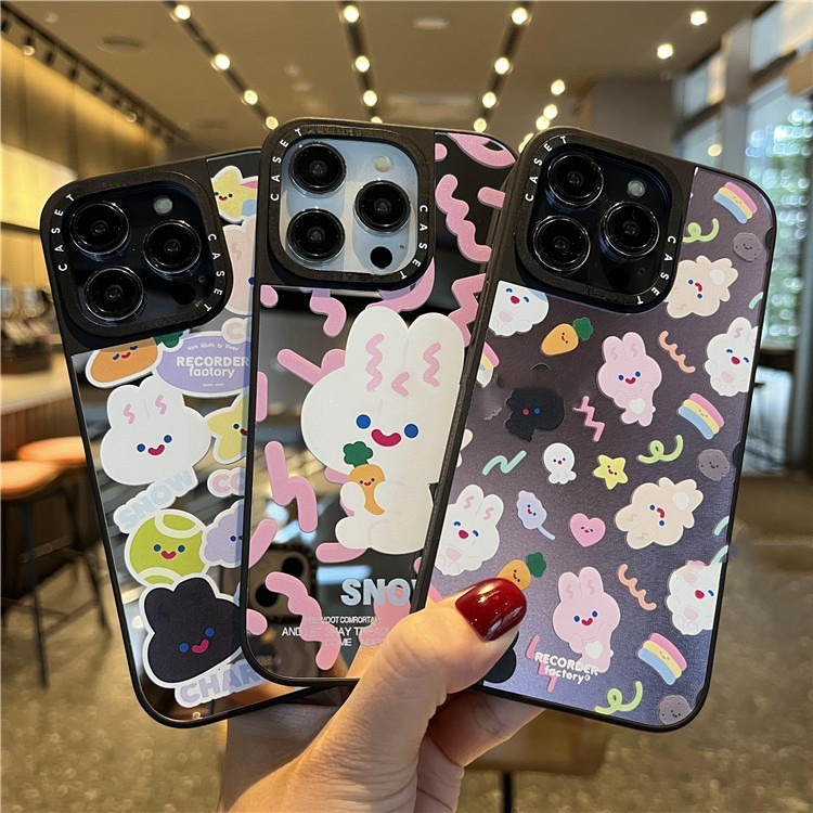 เคสไอโฟน 16/15/14/13/12/11 Pro max Sweetheart Milk Bunny Compatible Case iPhone 11,12,13,14,15 ...