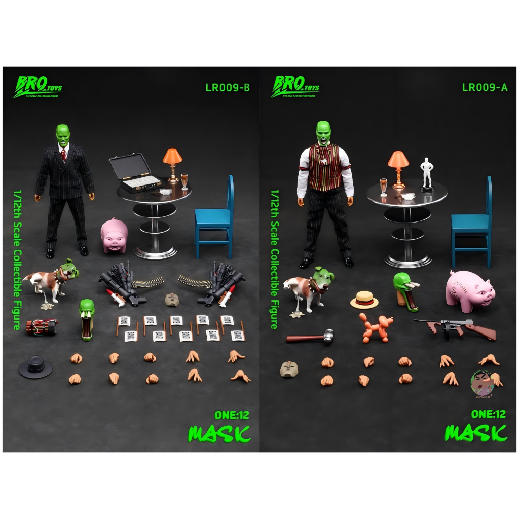 Brotoys 1/12 LR009A/B The Mask Action Figure | Shopee Thailand