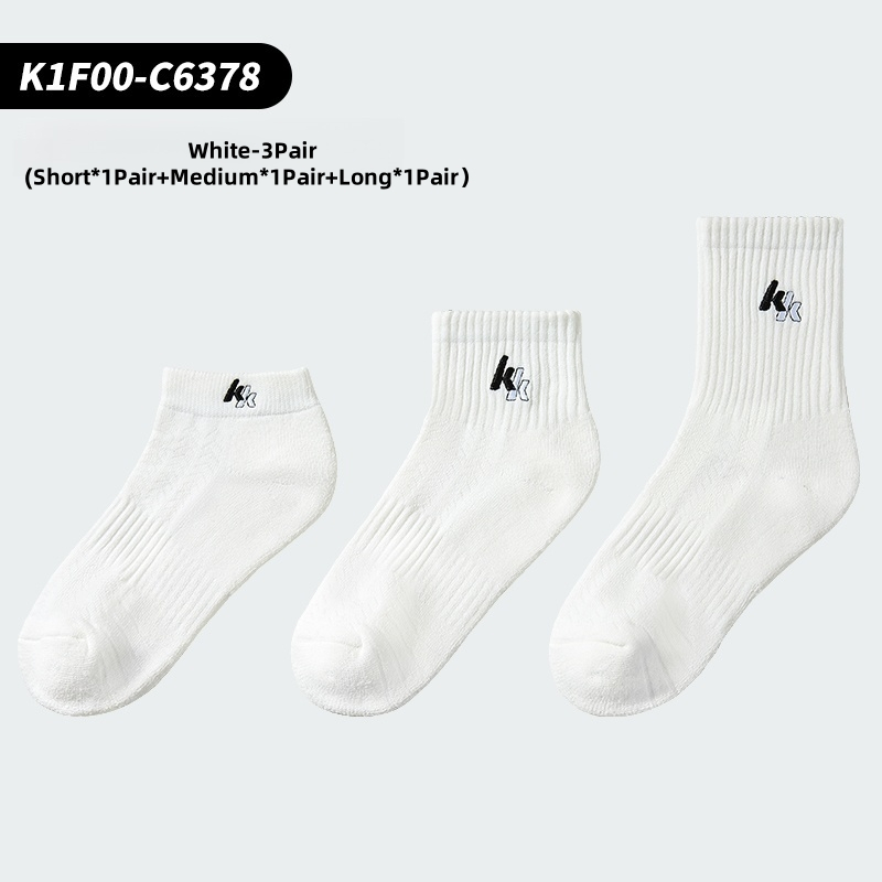 Kawasaki คาวาซากิกีฬาถุงเท้าถุงเท้าแบดมินตัน K1F00-C6378 | Shopee Thailand