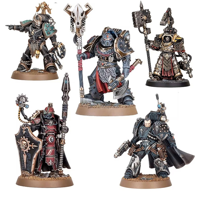 เรซิ่นหล่อ 30K Traitor Herald / Loyalist / Caster of Runes Consul ...