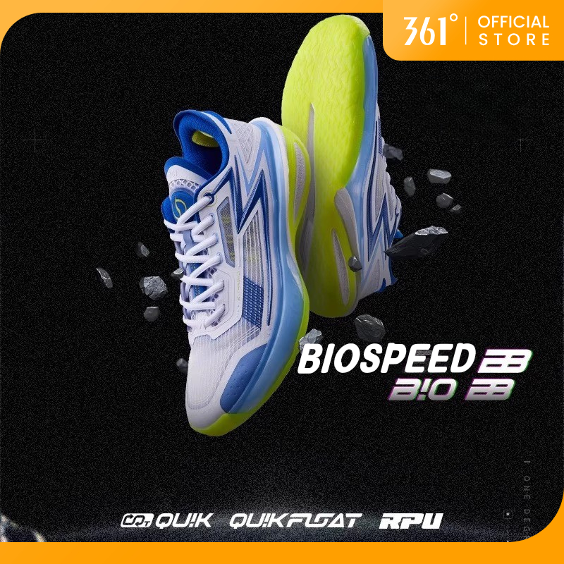 361 Degrees Biospeed BB รองเท้าบาสเก็ตบอลผู้ชาย Light Stable Protection Breathable 672511114 ...