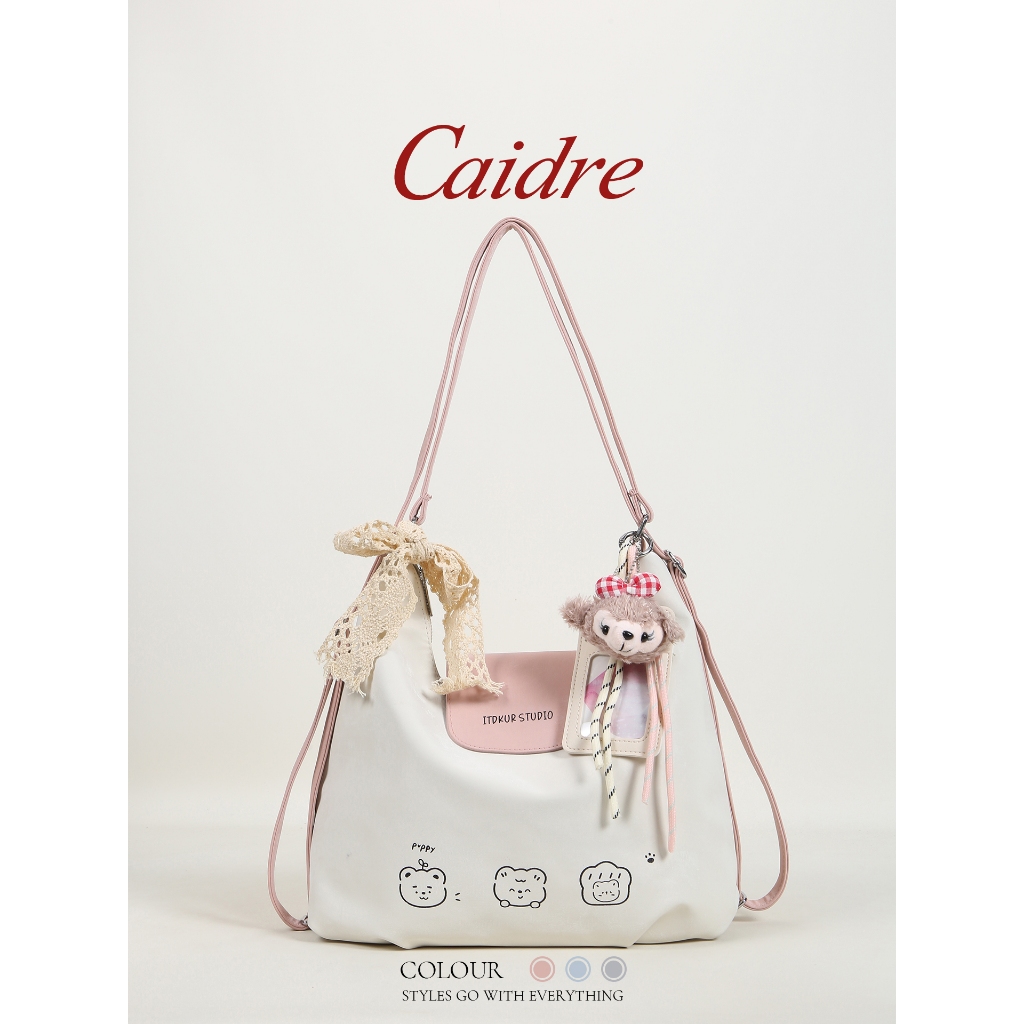 Caidre Backpack Women Large Capacity Commuter Tote Bag Shoulder Armpit ...