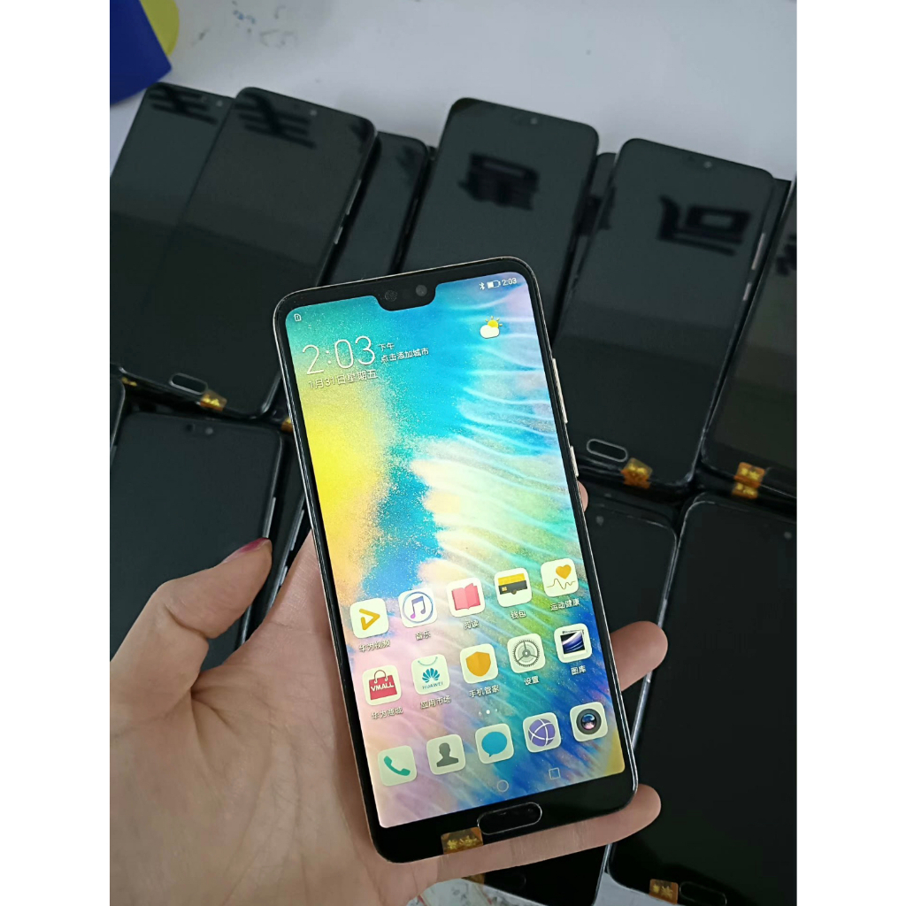 ขายราคาถูกโทรศัพท์ Huawei P20 smart 4G มือสองพร้อมหน้าจอ 128GB 5.8 นิ้ว ...
