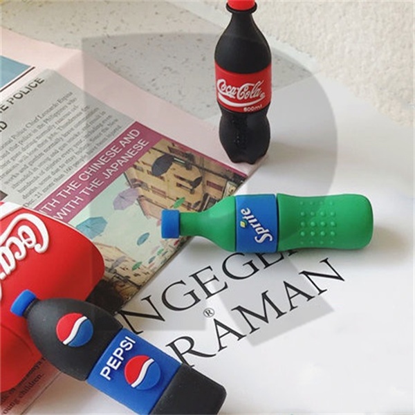เครื่องดื่มซิลิโคน Pepsi Sprite Coca Cola U Disk 1GB 2GB 4GB 8GB 16GB ...