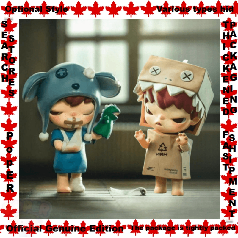 Optional Styles Seeker Hirono POPMART Hirono MIME Series Doll Garage Kit Blind box Guardian ...