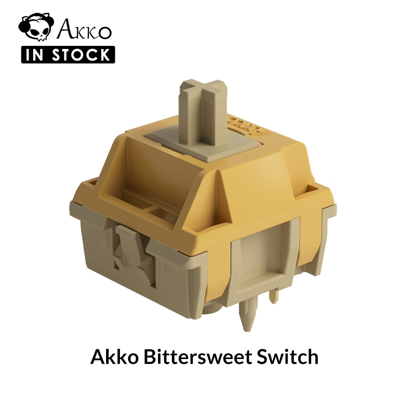 Akko 2 Pack-90 ชิ้นสวิตช์ขมพร้อม 5 พินและร่องลึกสัมผัสสําหรับคีย์บอร์ด ...
